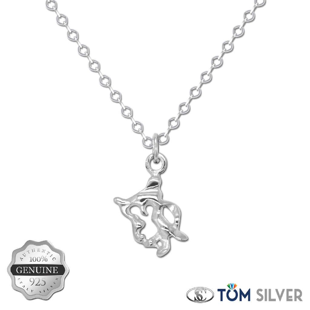 Tom Silver 92.5 Italy Sterling Silver Small Pendant With Chain S11+N001 ...
