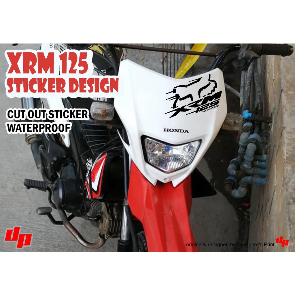 XRM 125 Sticker - XRM 125 Decals | Waterproof, Cut out Sticker ...