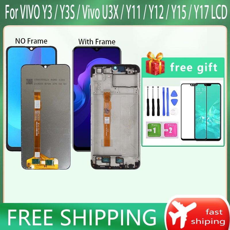 Original For VIVO Y3 / Y3S / Vivo U3X / Y11 1906 / Y12 1904 / Y15 1901 / Y17 1902 LCD Display ...