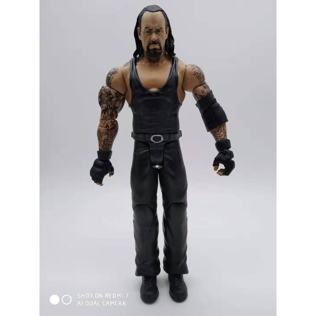 FIGURE WWE WRESTLER MATTEL UNDERTAKER LONG HAIR | Shopee Philippines