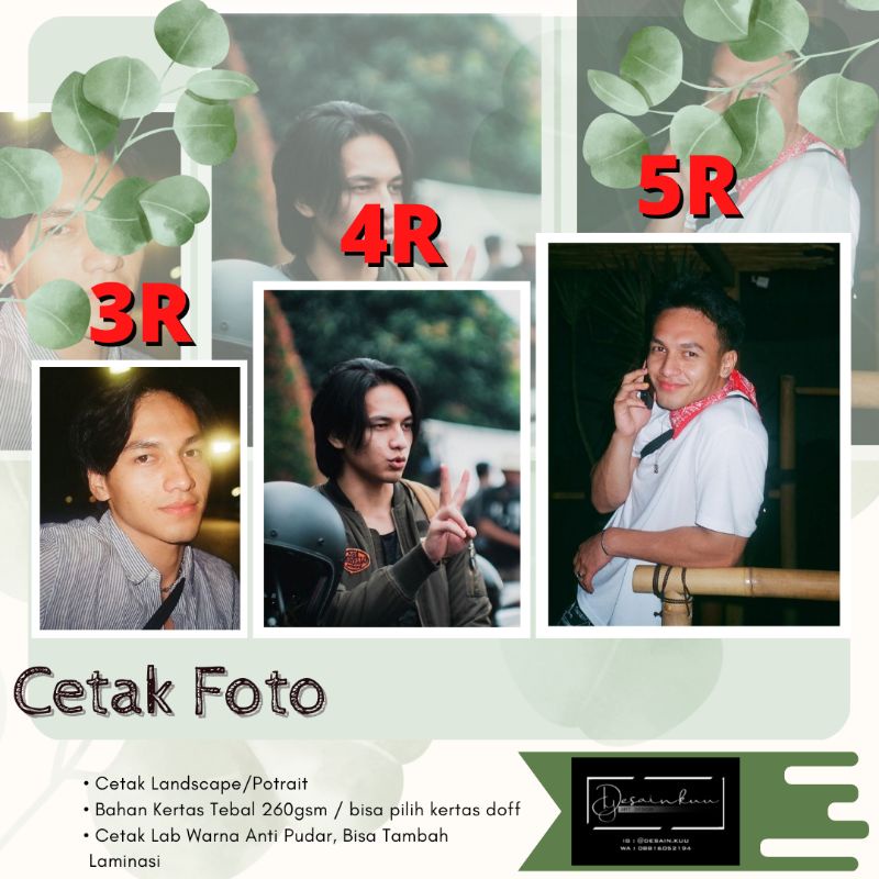 Custom 3R 4R 5R PHOTO PRINTING | Glossy / Matte Lamination | Shopee ...
