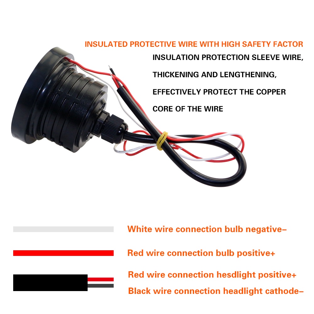 NGOUCIG 1 Piece Super Bright Colorful Angel Eyes LED Fog Light COB Car ...