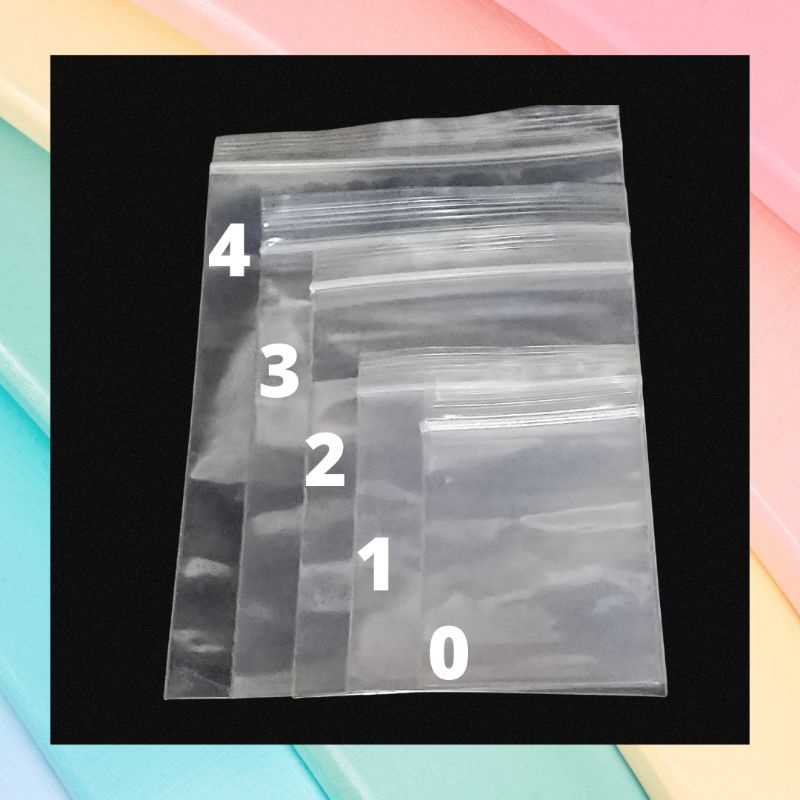 100 pcs THICK Small Ziplock Resealable Plastic Bags | Shopee Philippines