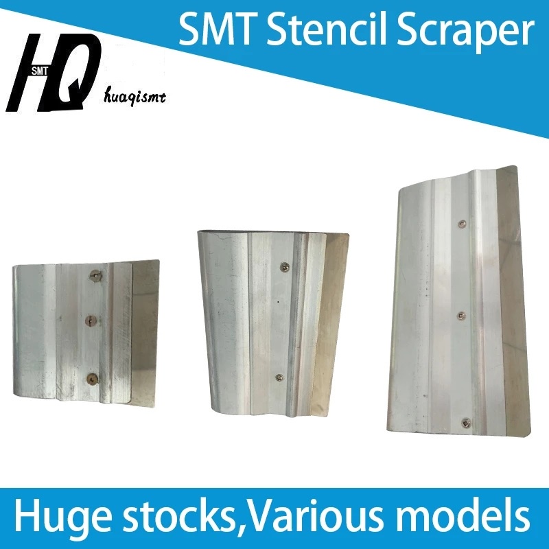 Steel Squeegee Board SMT Stencil Scraper Tin Solder Paste 10CM 15CM ...