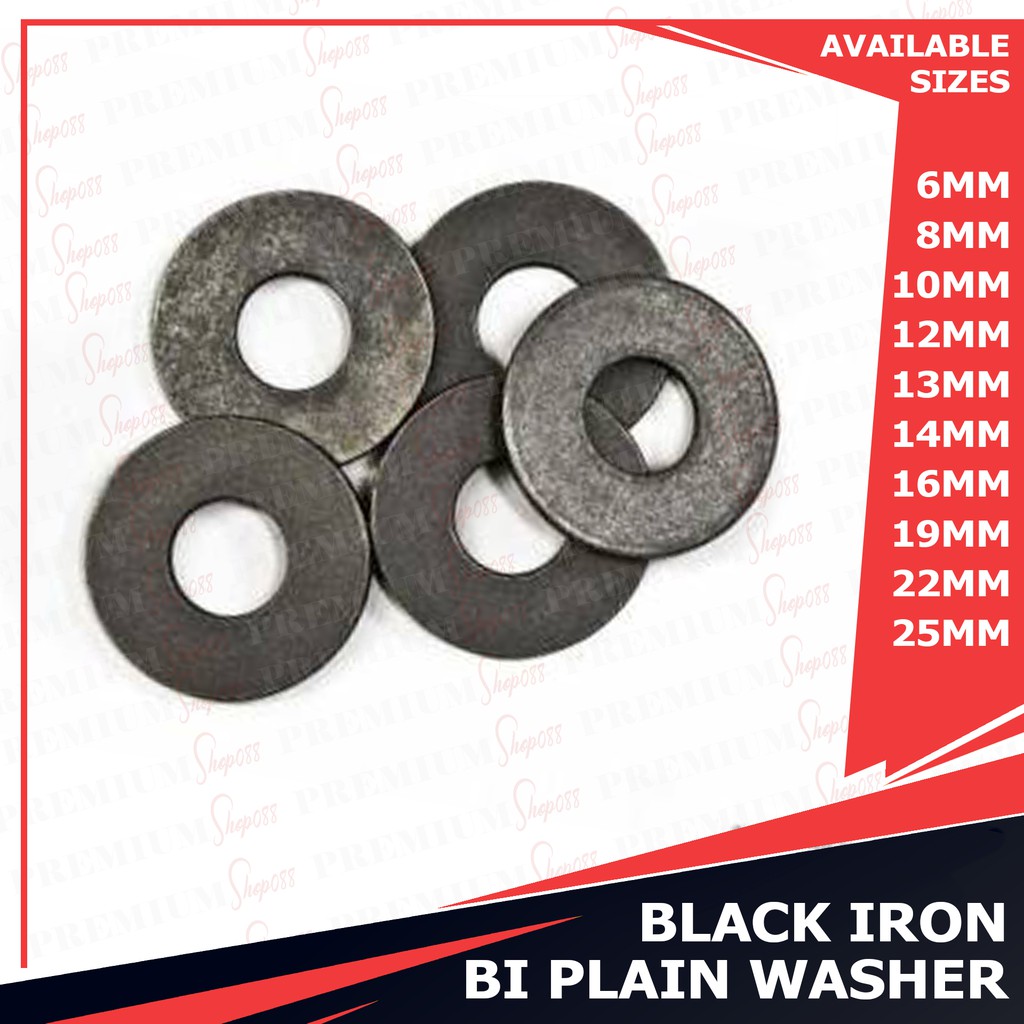 10pcs M6 M8 M10 M12 M13 M14 M16 M19 BI Plain Washer 6MM 8MM 10MM 12MM ...