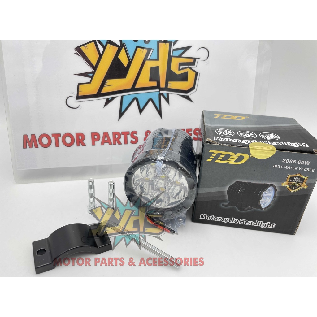 Tdd Blue Water Yellow 60Wtts Motorcycle Headlight Steady Waterproof ...