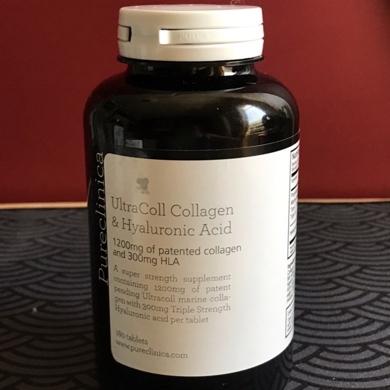 One tablet a day Pureclinica ultracoll Collagen & Hyaluronic Acid ...