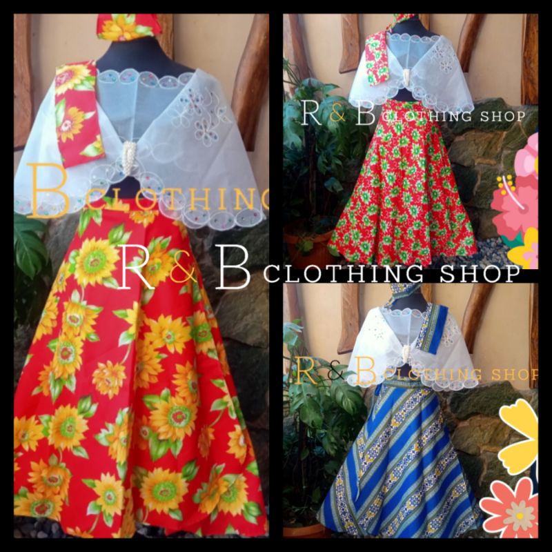 BUWAN NG WIKA ☀️ KIMONA ALAMPAY STYLE FOR ADULTS ⭐ FILIPINIANA/FOLK ...