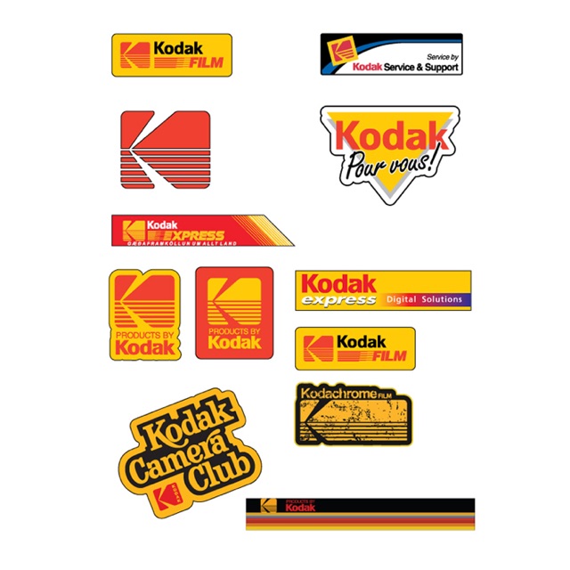 Sticker sticker Kodak | Shopee Philippines