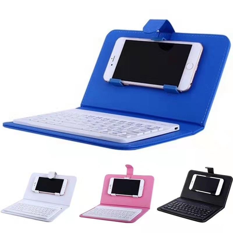 magnet case Mini PU Universal Bluetooth Keyboard Leather Case Holder ...
