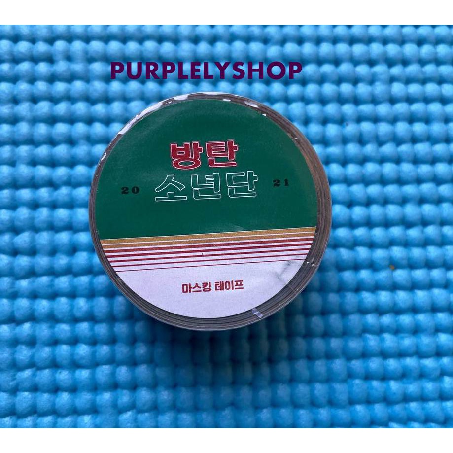 Bts 2021 SEASON'S GREETING OFFICIAL SHARING ( MASKING TAPE ) | Shopee ...