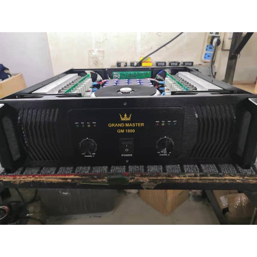 Live GM1800 900W x 2 8ohms Powered Amplifier | Shopee Philippines