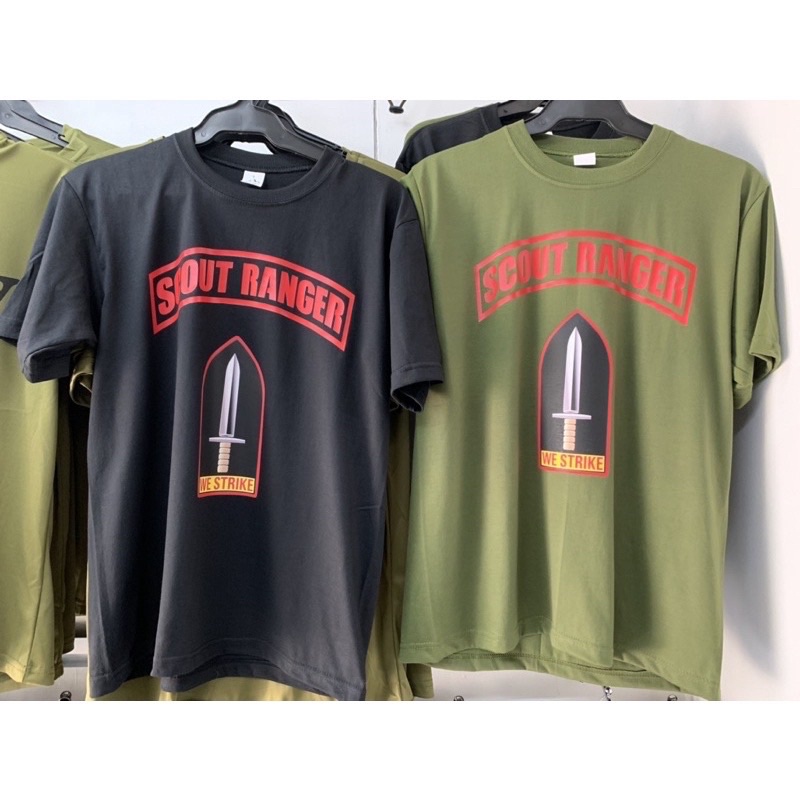 Customized Roundneck Tshirt SCOUT RANGER/ SPECIAL FORCES | Shopee ...