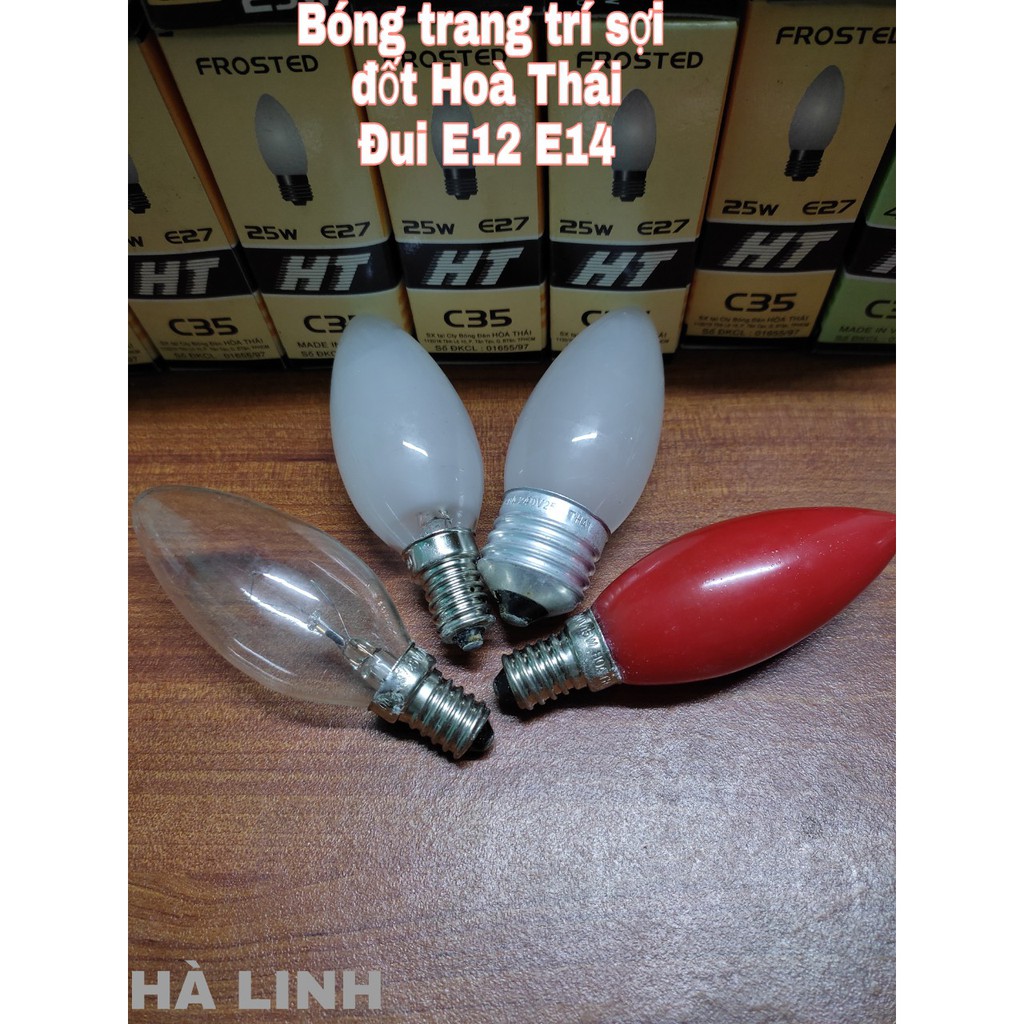 Incandescent bulbs used to decorate Hoa Thai refrigerator bulbs with ...