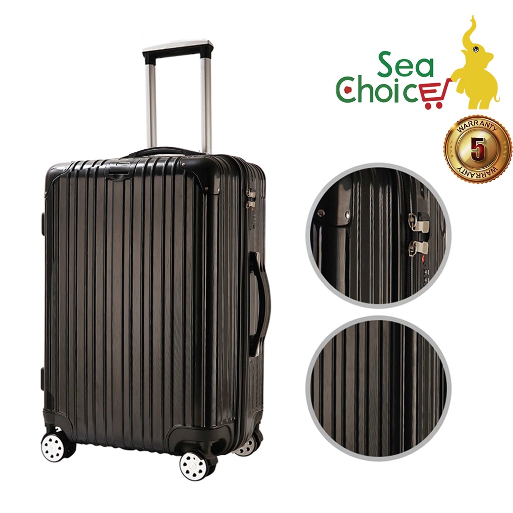 SeaChoice 20 24In Trolley Suitcase Lightweight ABS PC CarryOn Hand ...