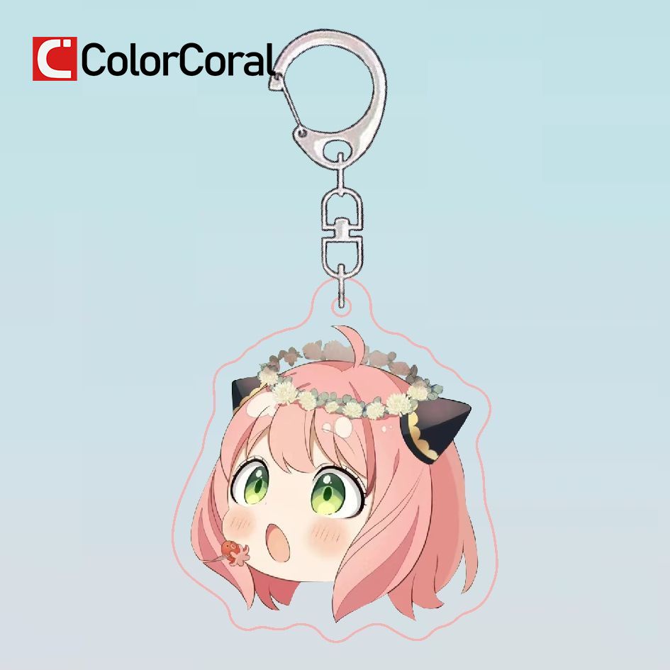 ColorCoral Acrylic Keychain SPY X FAMILY Anime Figure Twilight Loid ...