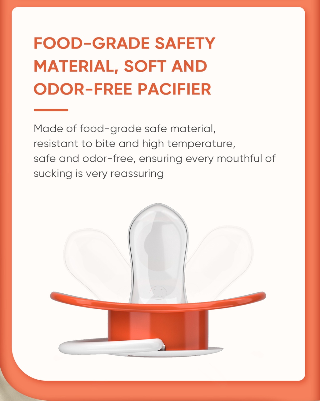 Yoboo Pacifier Medium Size | 2 PCS | Thin root design | Soft and Odor ...