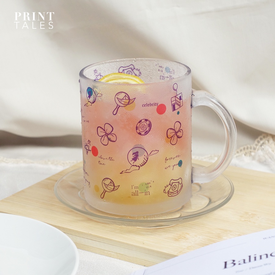 IU Mug | 13th Anniversary Discography Clear and Frosted | Blueming ...