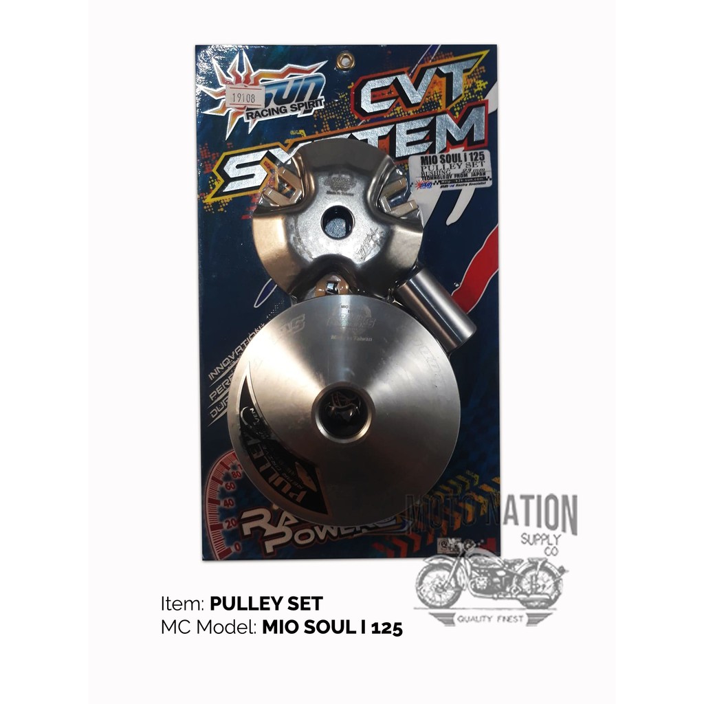 SUN Racing Pulley Set Mio Soul I 125 / M3 | Shopee Philippines