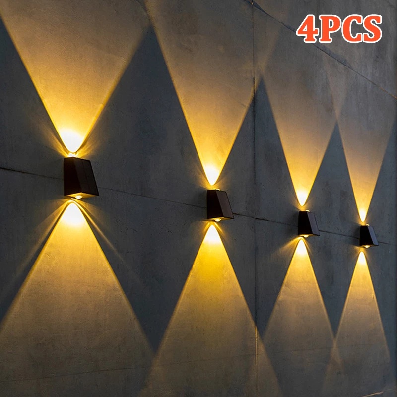 NEW Solar Wall Lights Outdoor Waterproof Street Decoration Wall ...