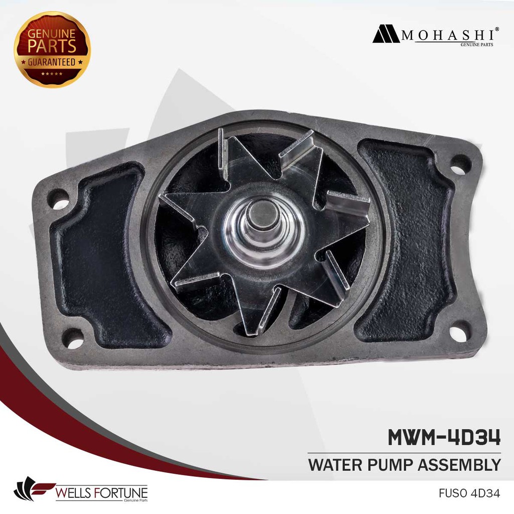 MITSUBISHI FUSO 4D34 ME013410 MOHASHI WATER PUMP ASSEMBLY (1PC ...