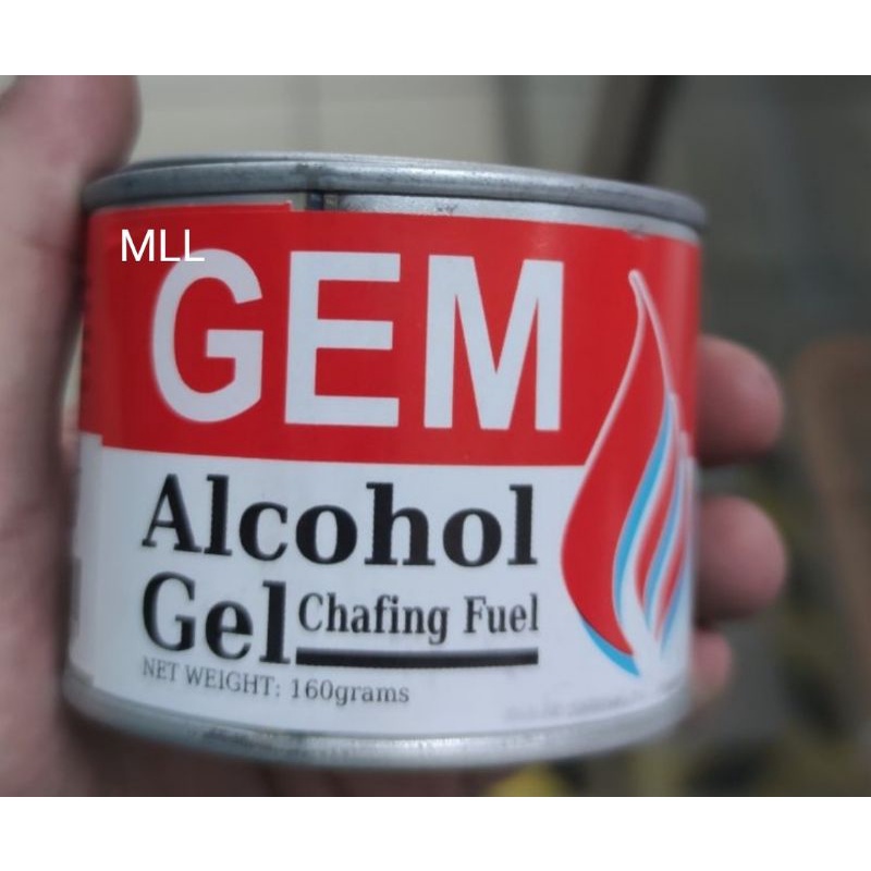 GEM Alcohol Gel Chafing Fuel Ethanol 200g (For Heating Buffet Trays Etc ...