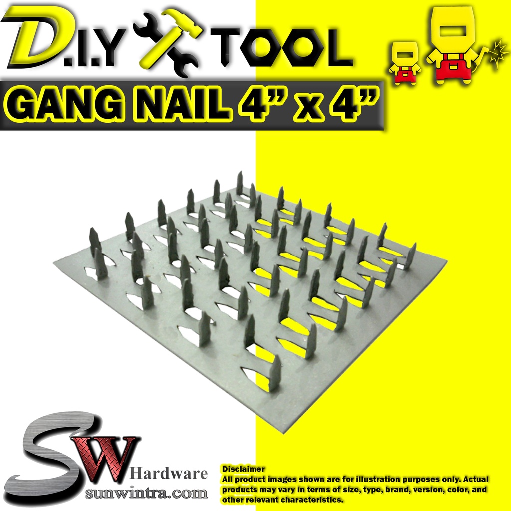 [SW Hardware] Galvanized Timber Gang Nail Plate Roof Truss 4