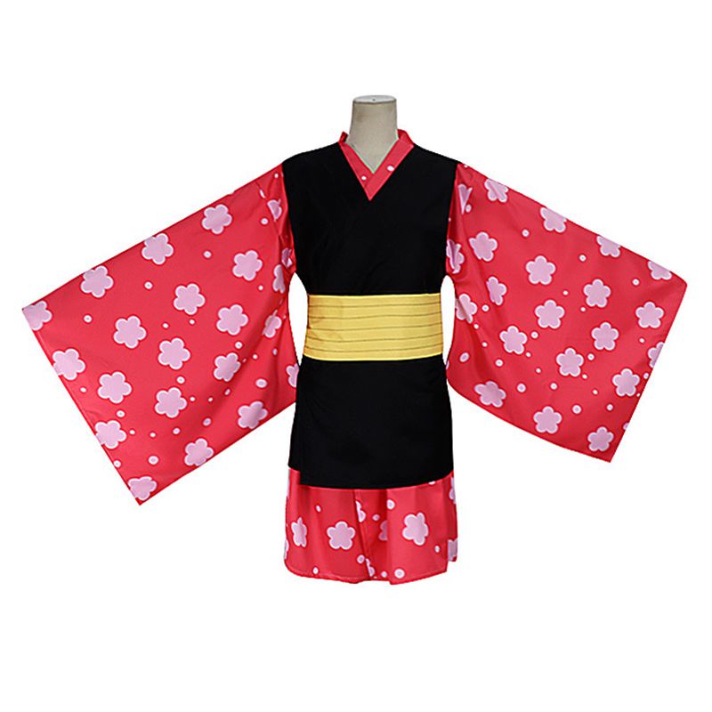 Anime Women Demon Slayer Kimetsu no Yaiba Makomo Cosplay Costume Kimono ...