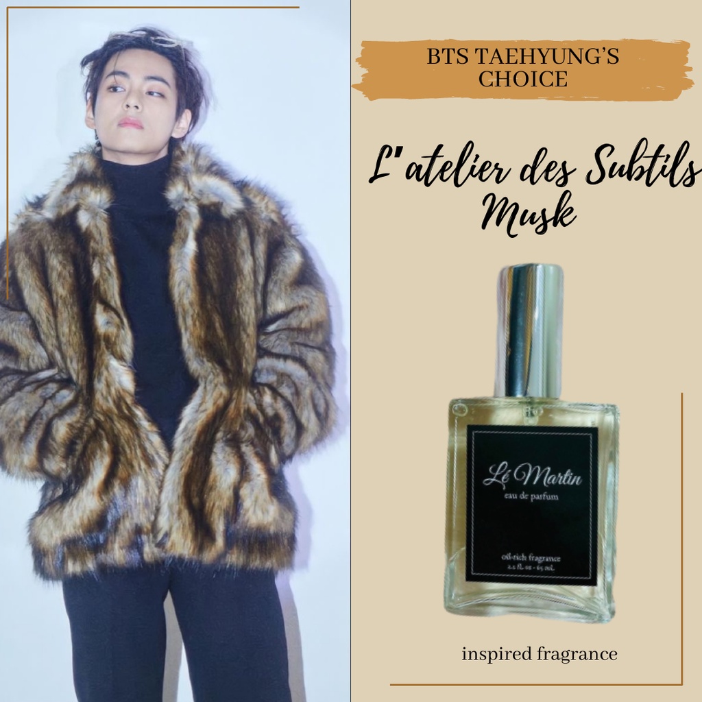 BTS Taehyung Perfume (Subtils eau de musk) | Shopee Philippines