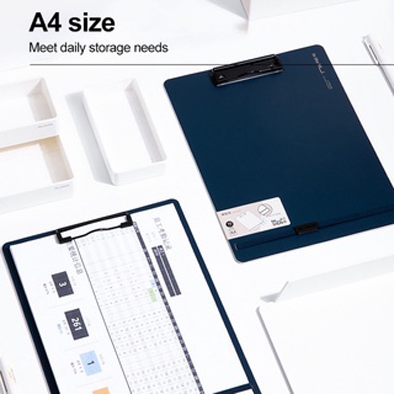 Nusign by Deli Clipboard A4 Paper Clip Office Supplies 1pc NS179 | Shopee Philippines