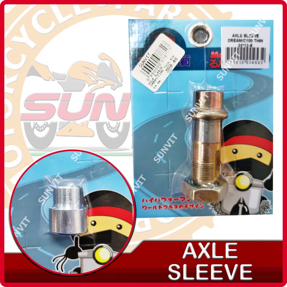 MOTORCYCLE YAKIMOTO AXLE SLEEVE BARAKO HD3 XRM110 CT100/BAJAJ C100 ...