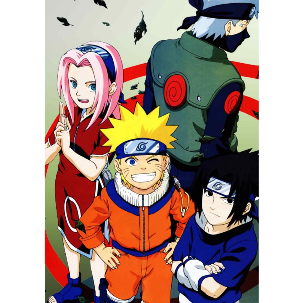 Naruto Shippuden Anime Poster A4 Size | Shopee Philippines