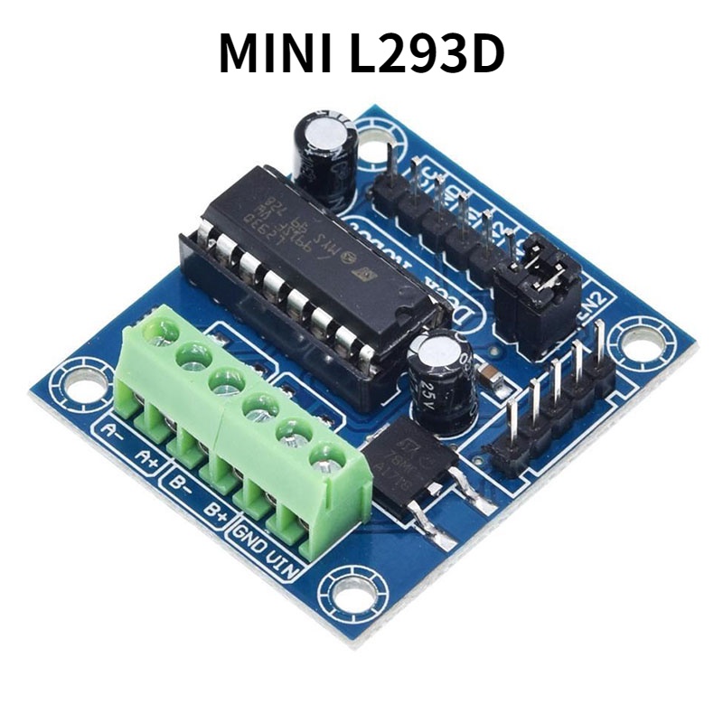 1pcs Mini L293D 4CH 4 Channel Motor Driver Shield L293 L293D Motor ...