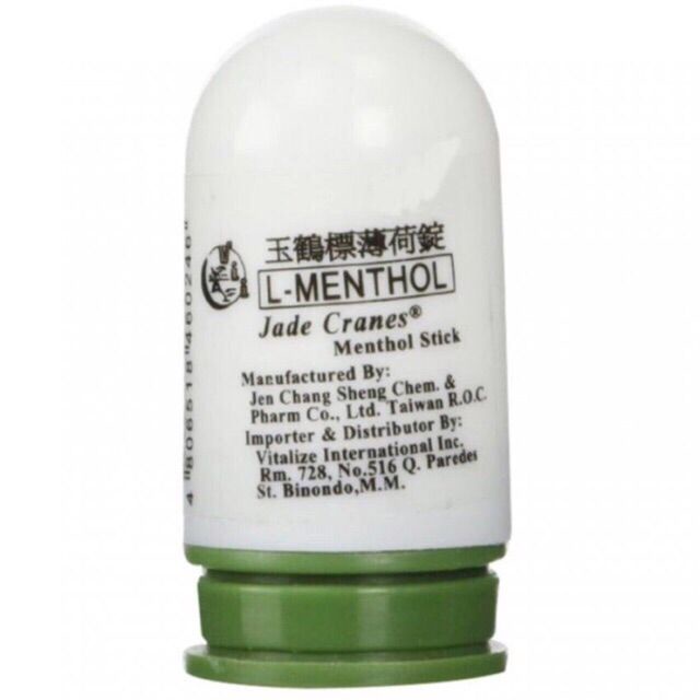 Jade Cranes Menthol Cone Big 14.5g menthol stick for insect bites or ...