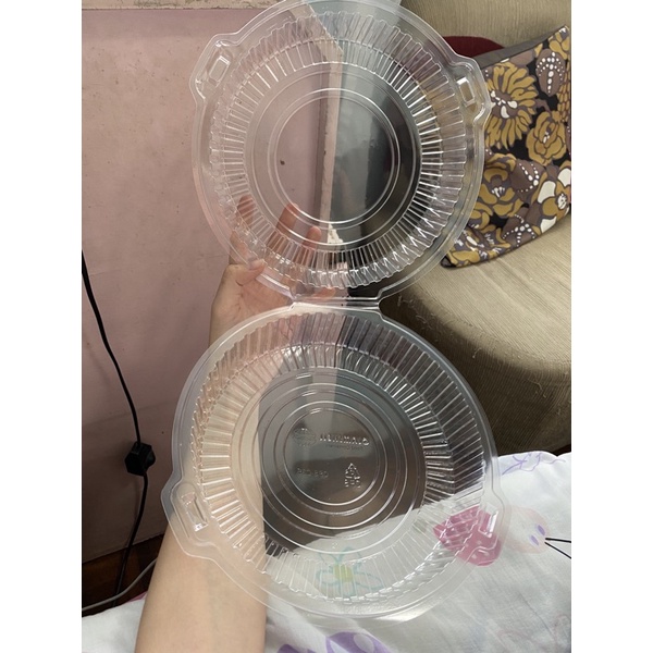 OPS C35 C38 Clear Plastic Disposable Clamshell Ensaymada Cupcake Cake ...