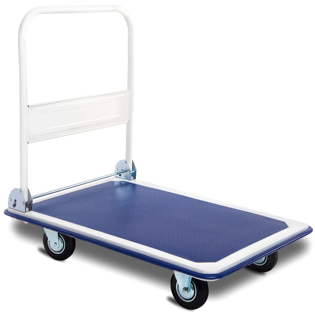 Hand Truck Trolley Push Cart 150/300kg Capacity | Shopee Philippines