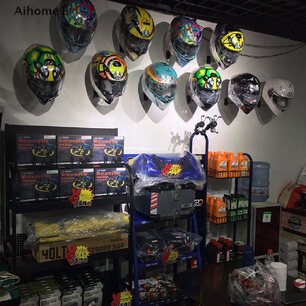 【Aiho】 Hat Cap Storage Display Holder Rack Helmet Stand Organizer ...