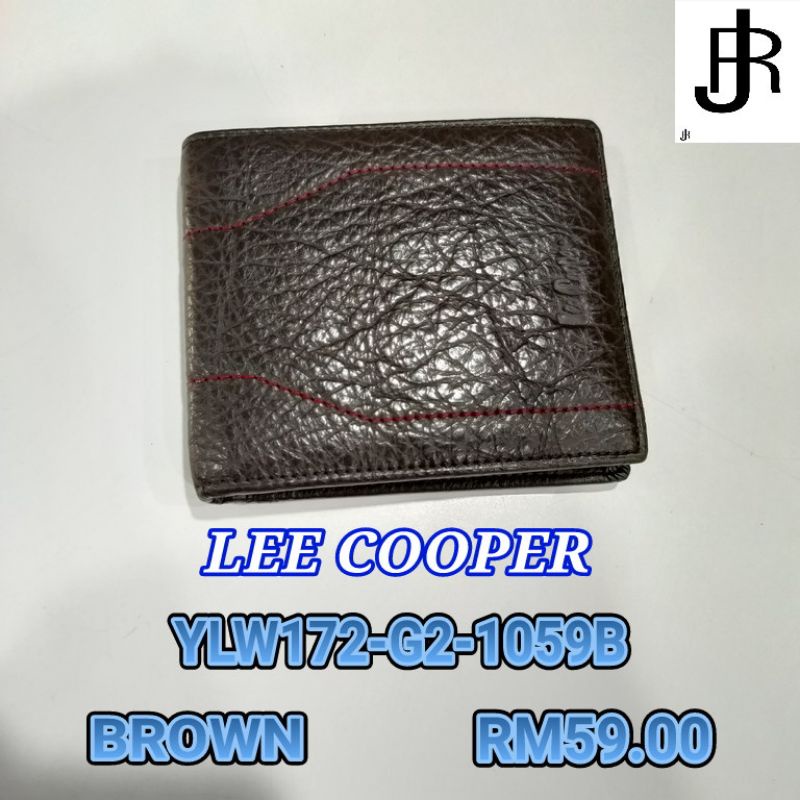 Lee Cooper Leather Wallet YLW172 - G2 - 1059B | Shopee Philippines