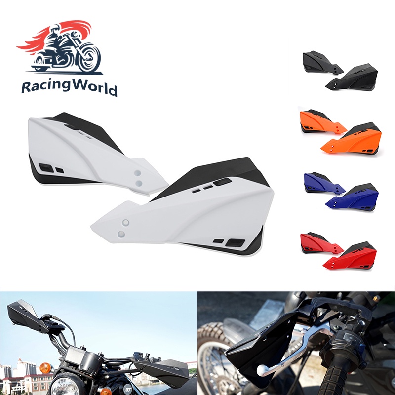 Motorcycle Hand Guard Handle Shield Protector 22mm 28mm 7/8' 1 1/8 ...
