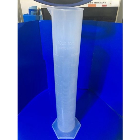 LB2LAB 1000ML PLASTIC GRADUATED/ MEASURING CYLINDER FOR LABORATORY ...