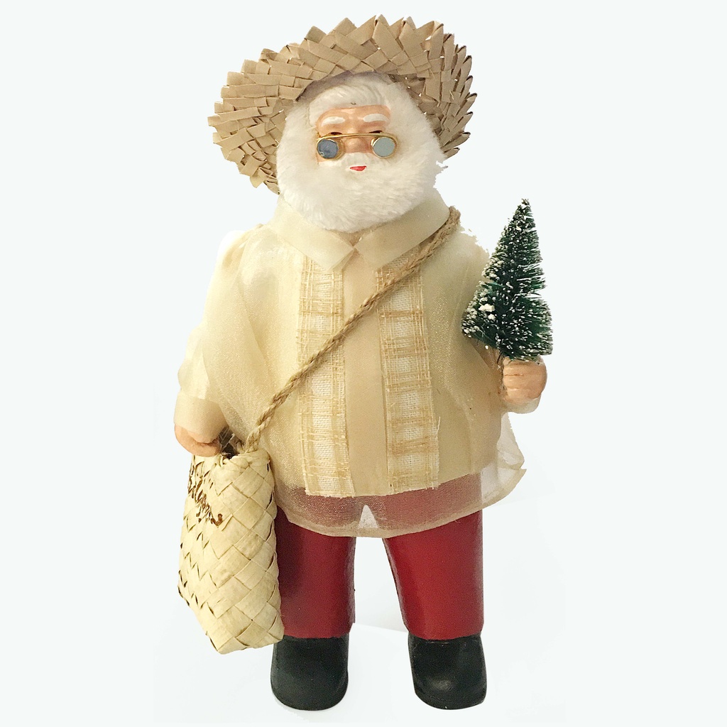 Resin Filipino Santa Claus 8''ht. | Shopee Philippines