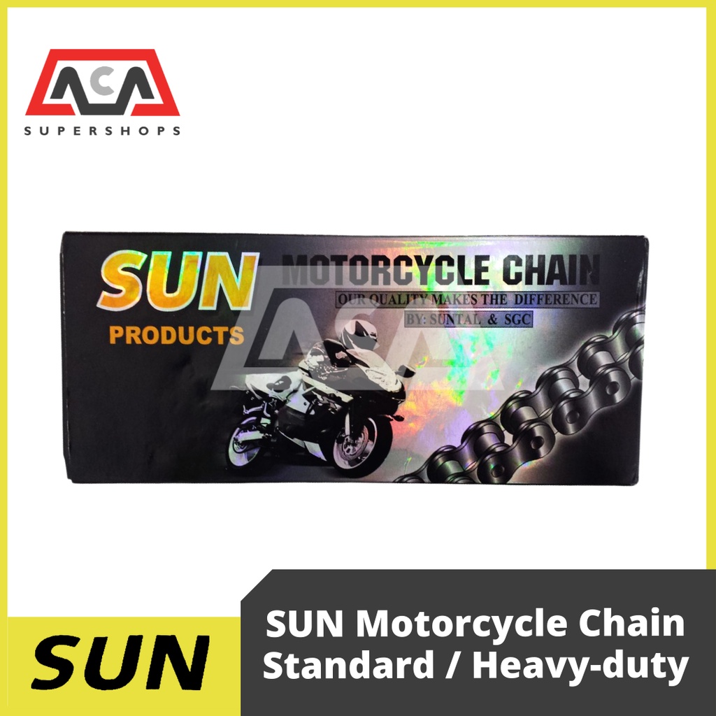 Sun Chain 428 x 120 for Sprocket Set of Motorcycle | Shopee Philippines
