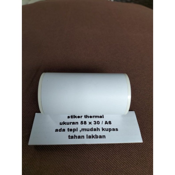 Thermal STICKER paper 58 x 30 | Shopee Philippines
