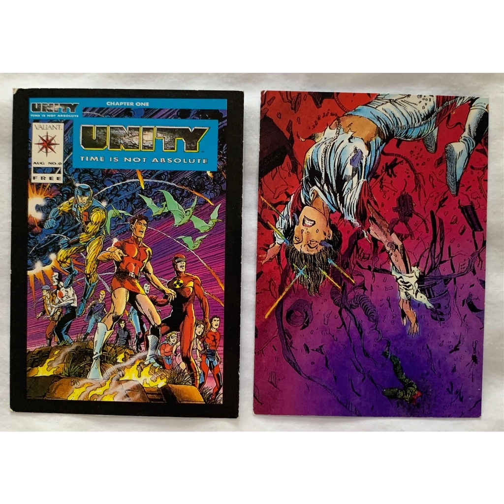 Valiant Comics: Unity: Time is Not Absolute Cards Set - Rai Magnus ...