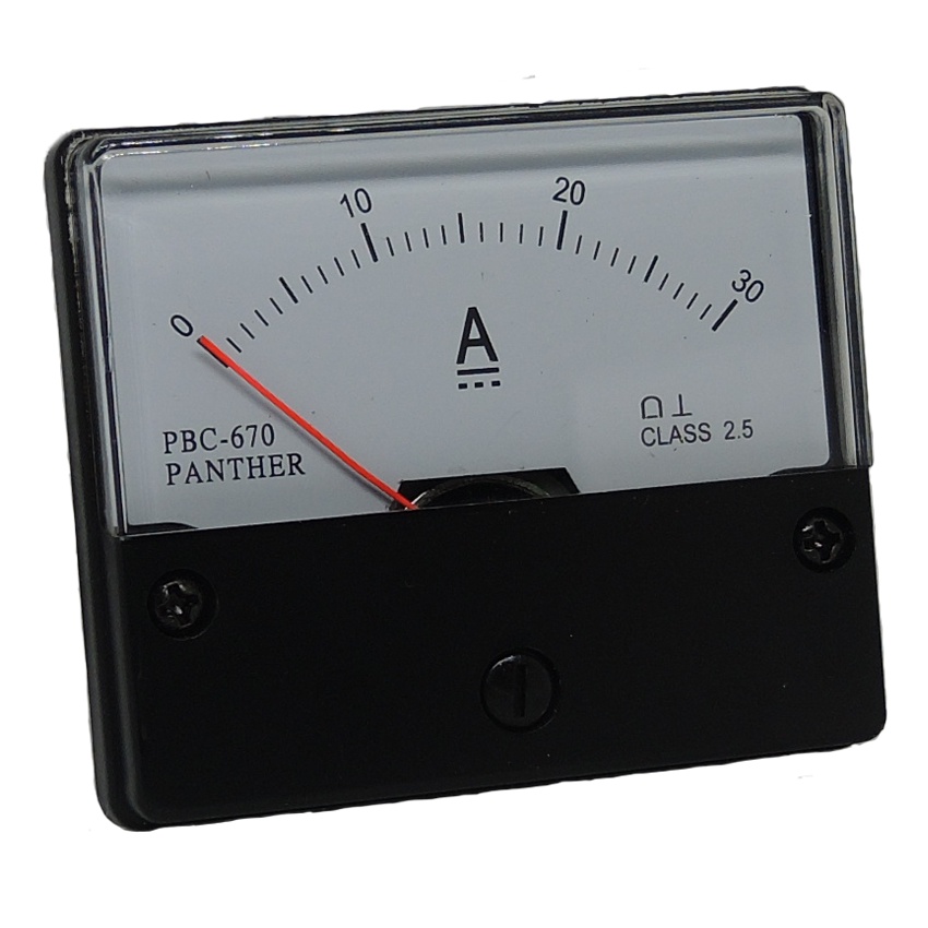 Panther DC Ammeter PBC 10 20 30 Amp | Shopee Philippines