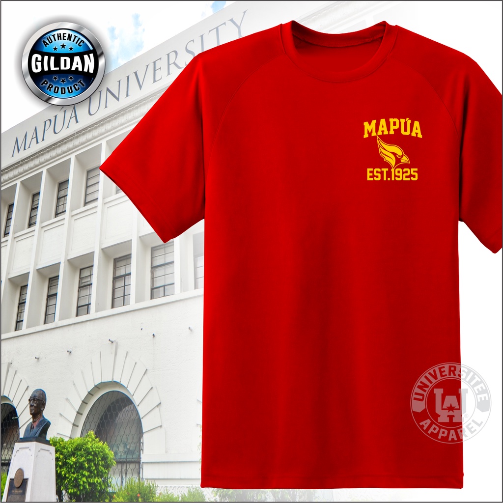 GILDAN Brand MAPUA College Shirt MAPUA University Shirt MAPUA Red ...