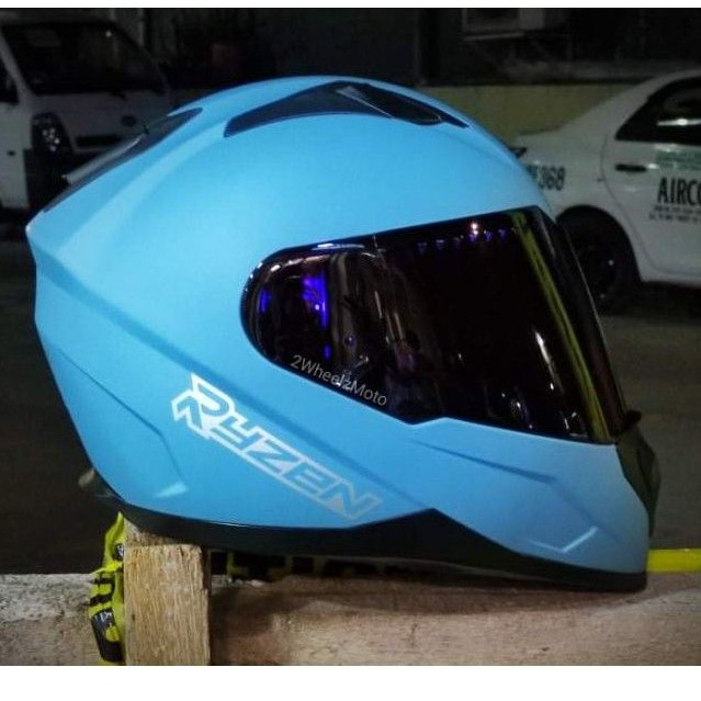 Ryzen ZX650 Mono Full Face Dual Visor (Free Koby disinfecting foam ...