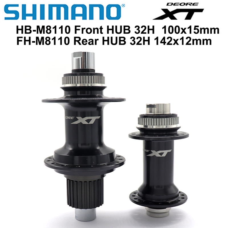 SHIMANO DEORE XT M8110 12 Speed Hub 32H Center Lock 148x12mm Boost ...