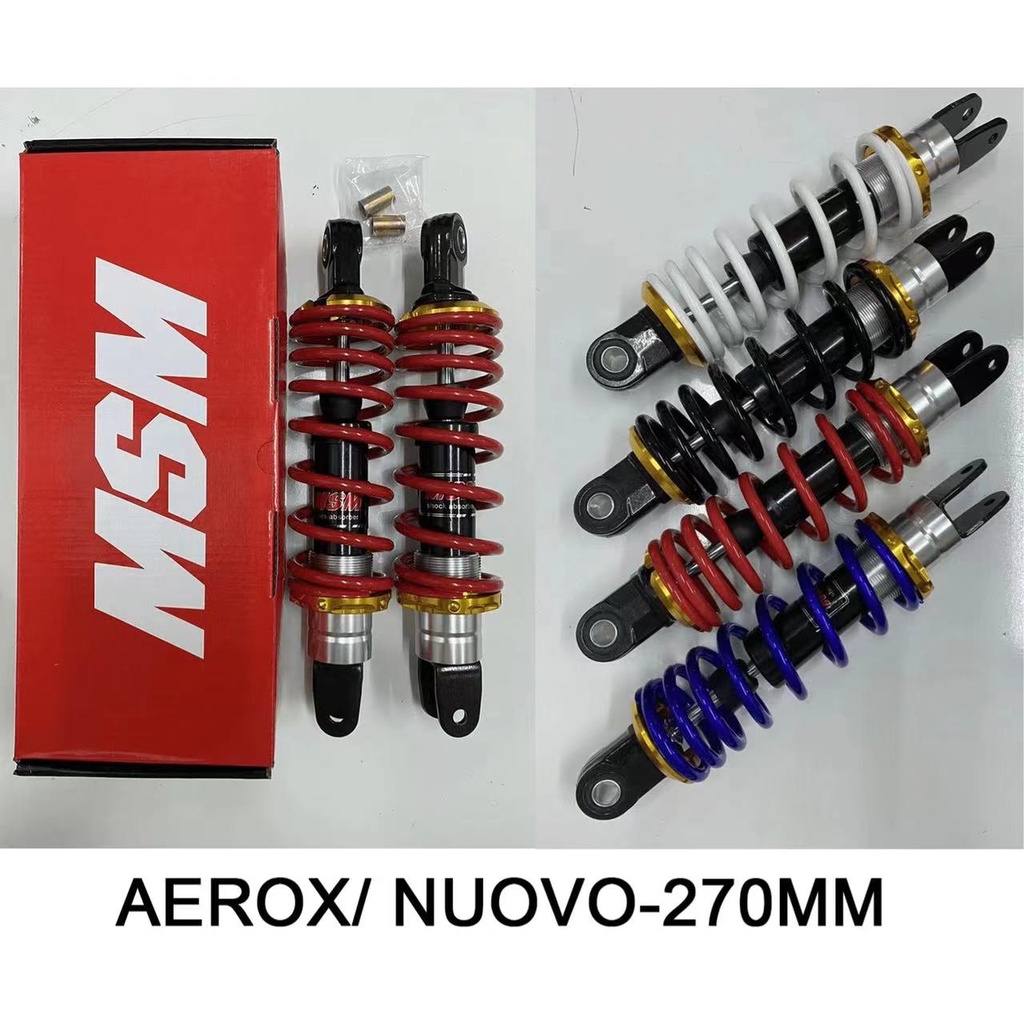 rear shock for aerox,nouvo 270mm (2pcs/one set) motorcycle shock ...
