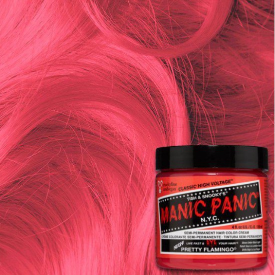 Manic Panic Pretty Flamingo vegan semi permanent pink hair color *UV ...